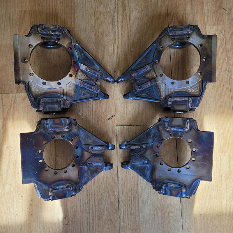 Fabricated Upright, Hubs, and Big Brakes – Hollander Motorsports