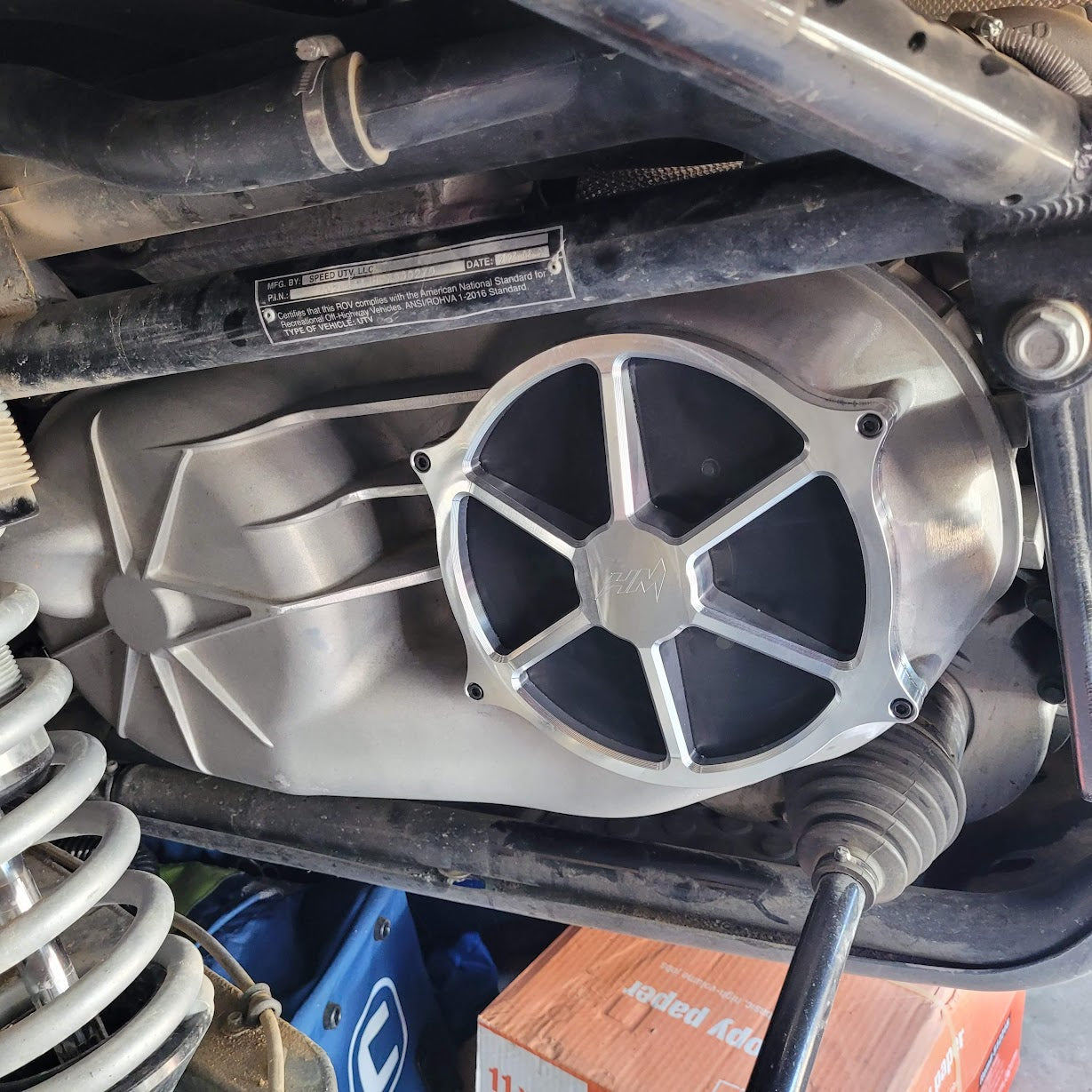 Speed UTV Clutch cover Exhaust Vent – Hollander Motorsports