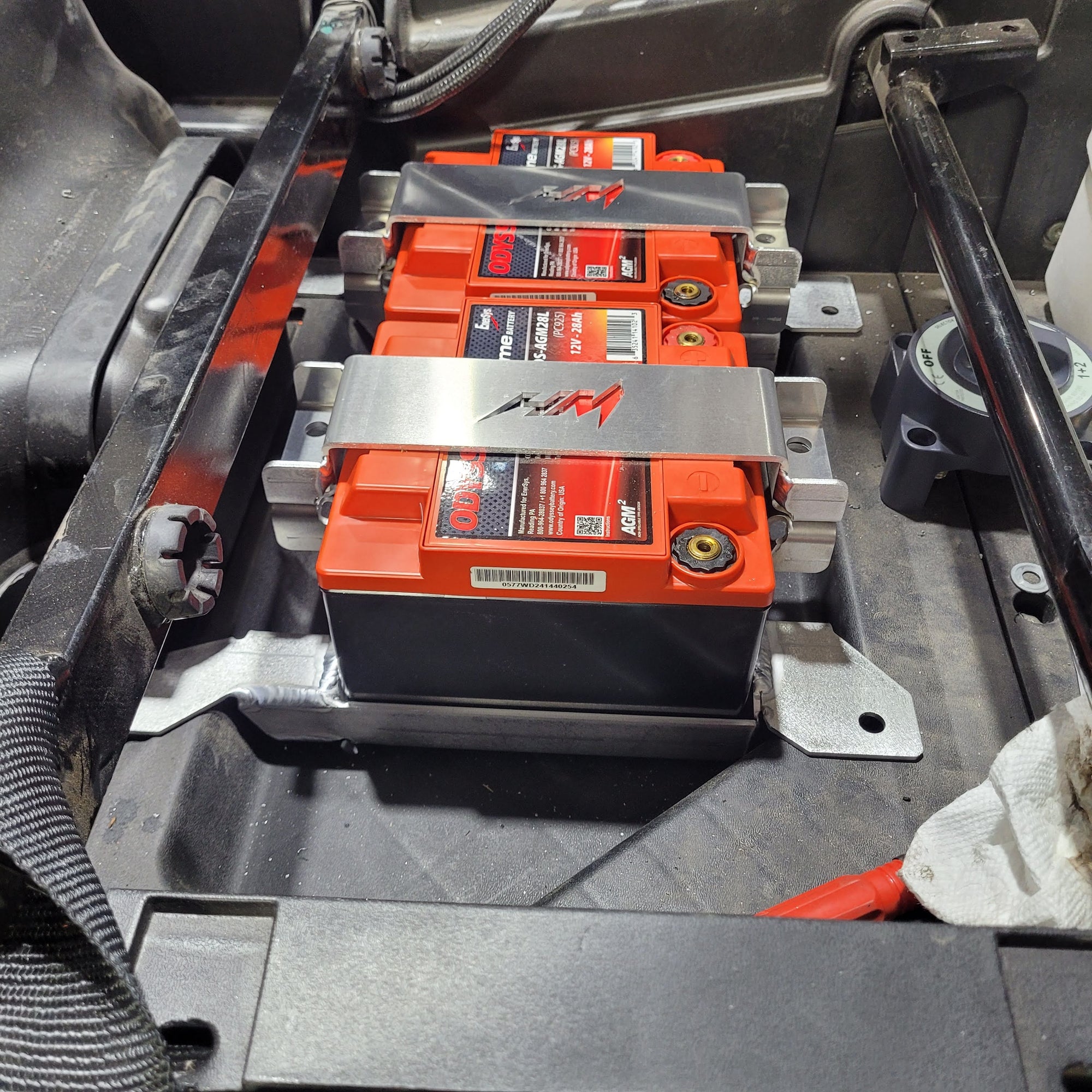 Speed UTV Dual battery tray – Hollander Motorsports