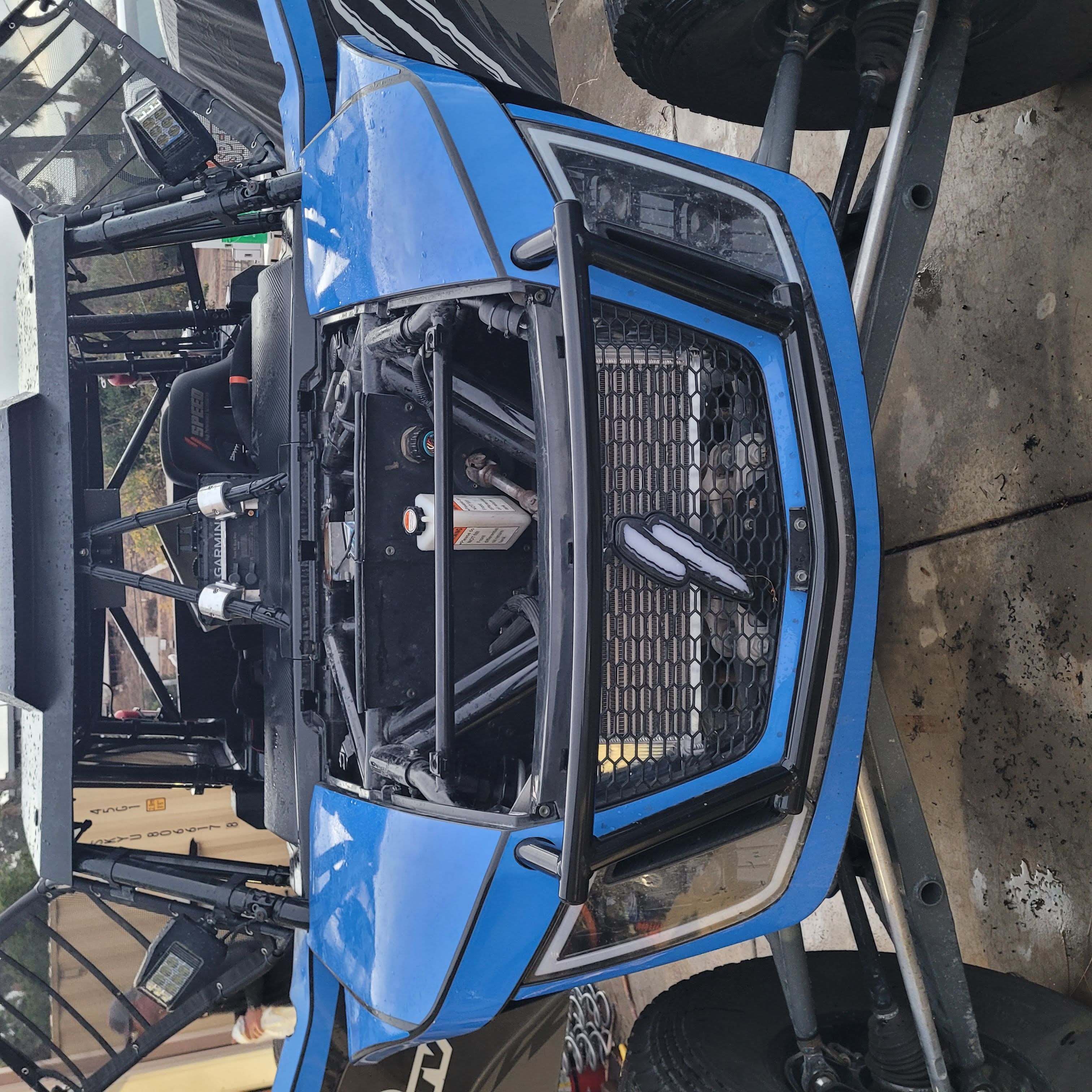 Speed UTV behind grill Oil cooler upgrade – Hollander Motorsports