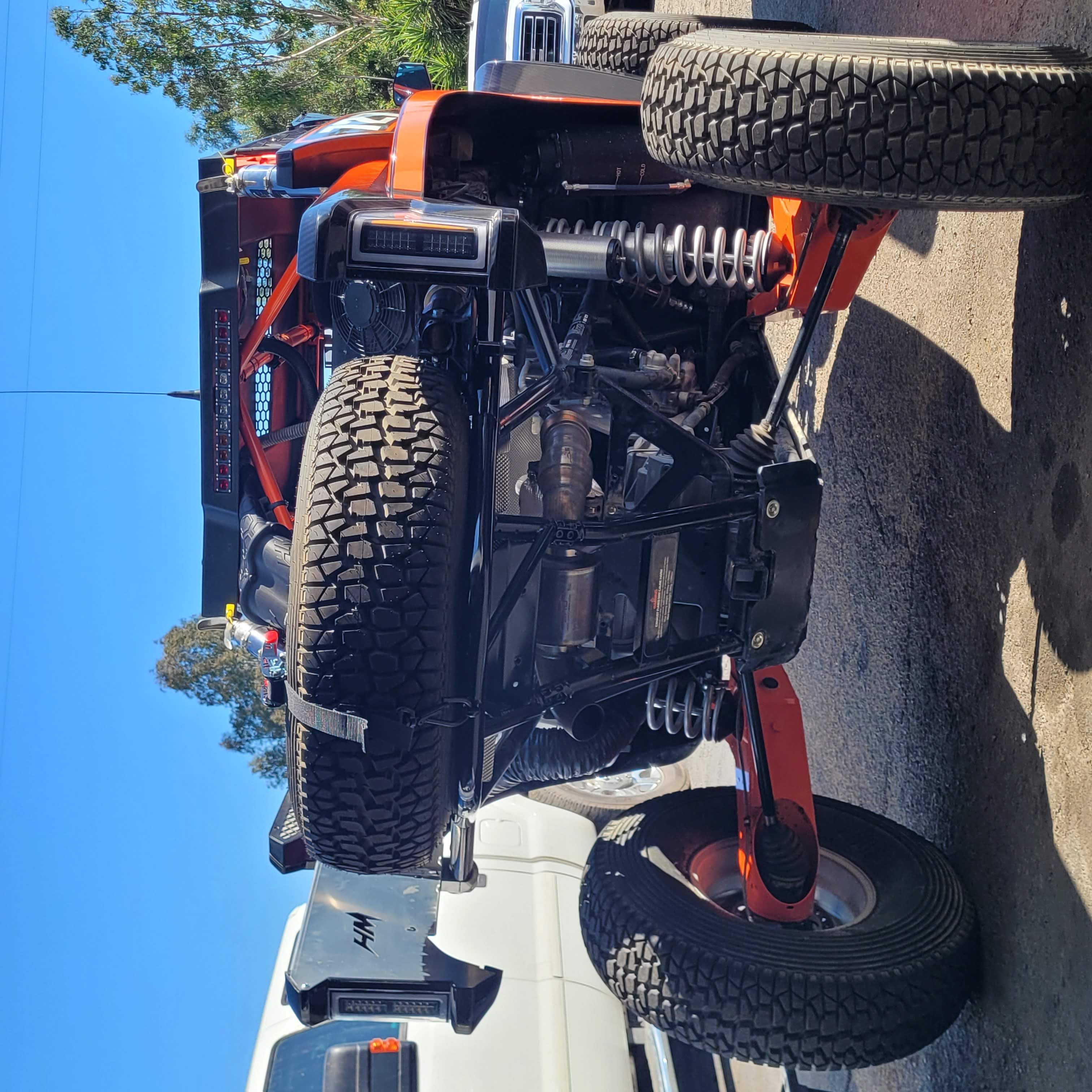 Speed UTV Weld-on rear bumper with Y-Strap and tire stop – Hollander ...