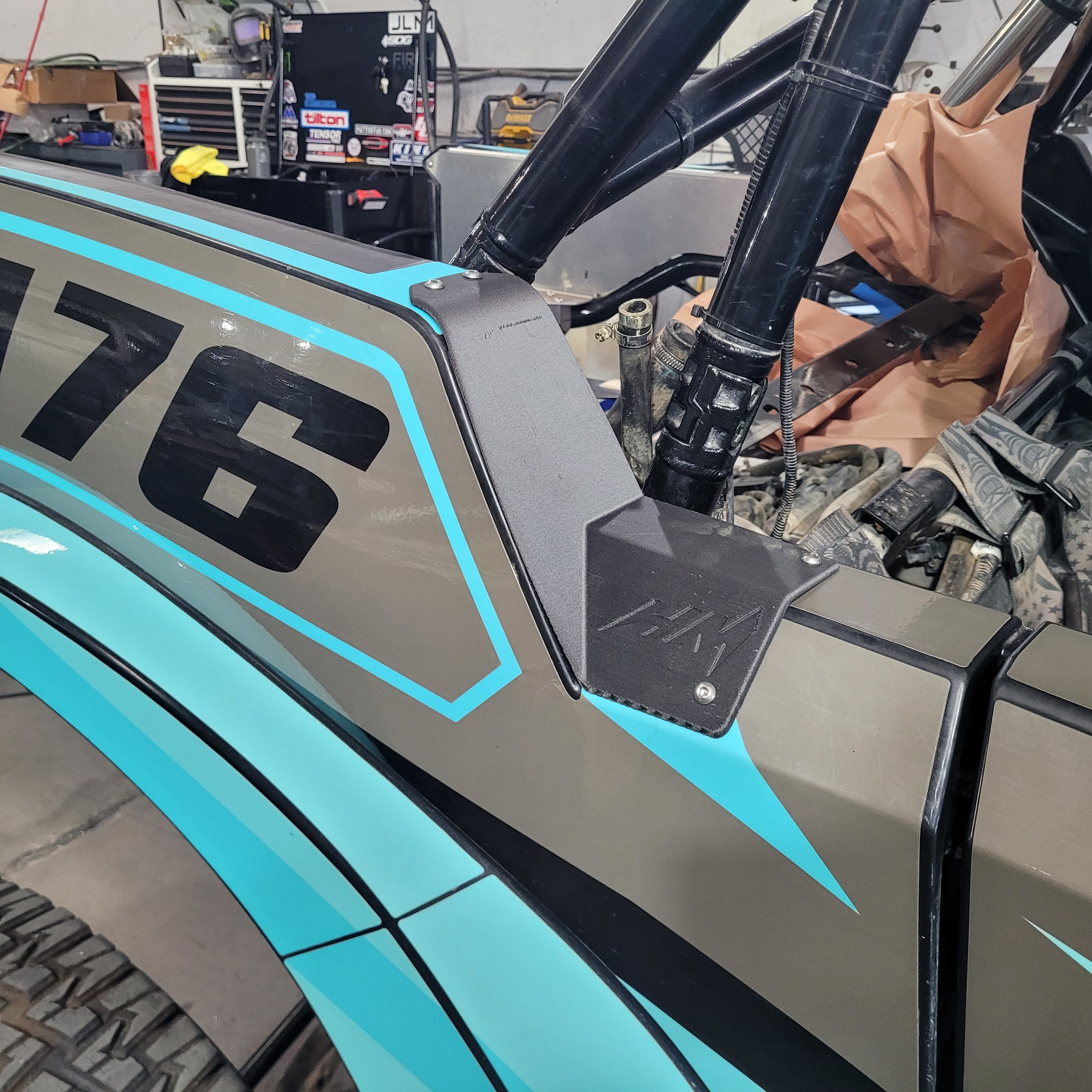 Speed UTV Power steering reservoir access cover El Jefe and Bandit ...