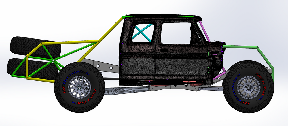 Equal length TTB 4wd Prerunner Rolling Chassis – Hollander Motorsports